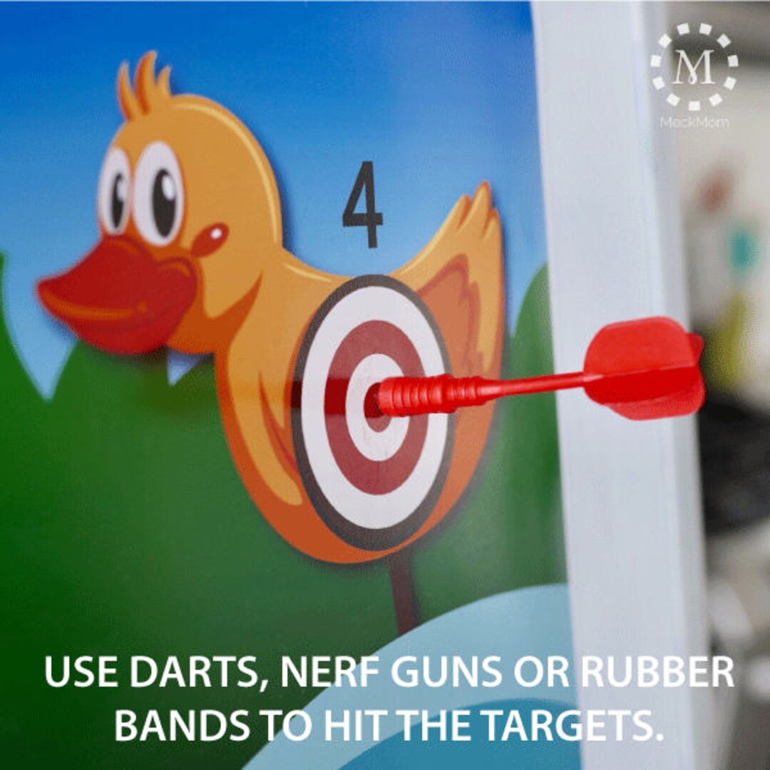 Duck Hunt Target Shoot | Primary Games for Singing Time - Etsy