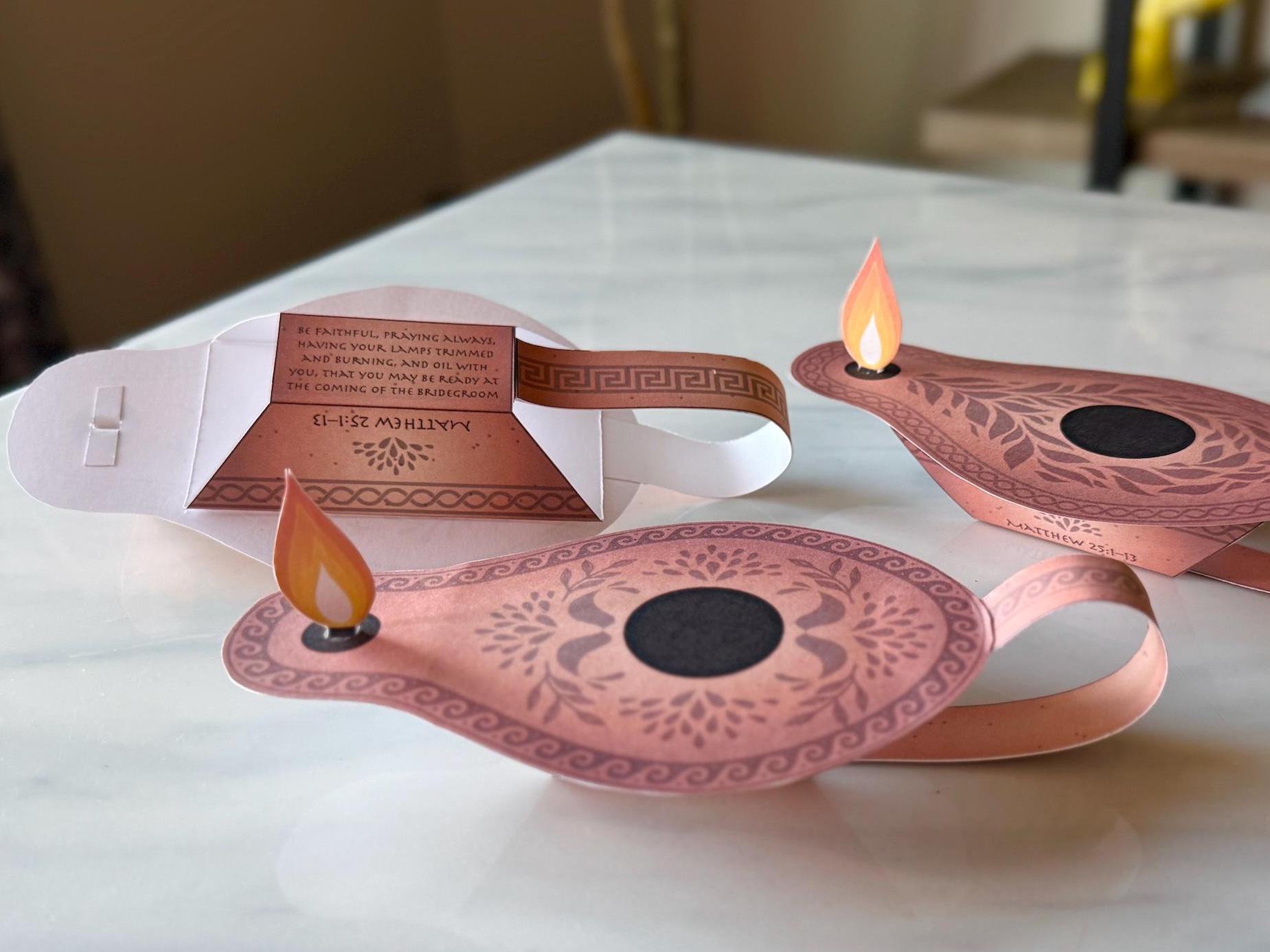 Ten Virgins Oil Lamps | D&C Object Lesson on Discipleship and the ...