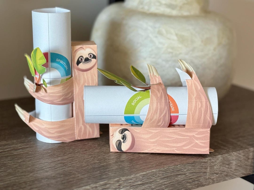 Anxiously Engaged Sloth Boxes | Object Lesson on Goal Setting ...