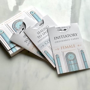 Temple Name Card Organizer | for Youth and Adults | Object Lesson ...