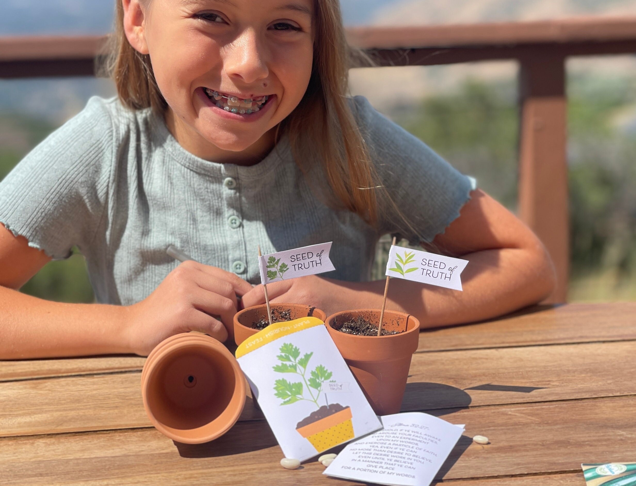 Experiment Upon the Word Seed Growing Kit | Object Lesson on Faith and ...