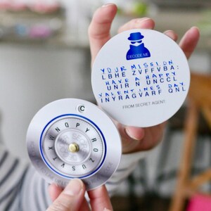 Secret Decoder Ring Valentines Spy Gear for Boys and Girls - Etsy