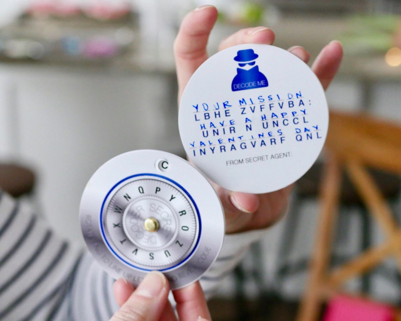 Secret Decoder Ring Valentines Spy Gear for Boys and Girls - Etsy