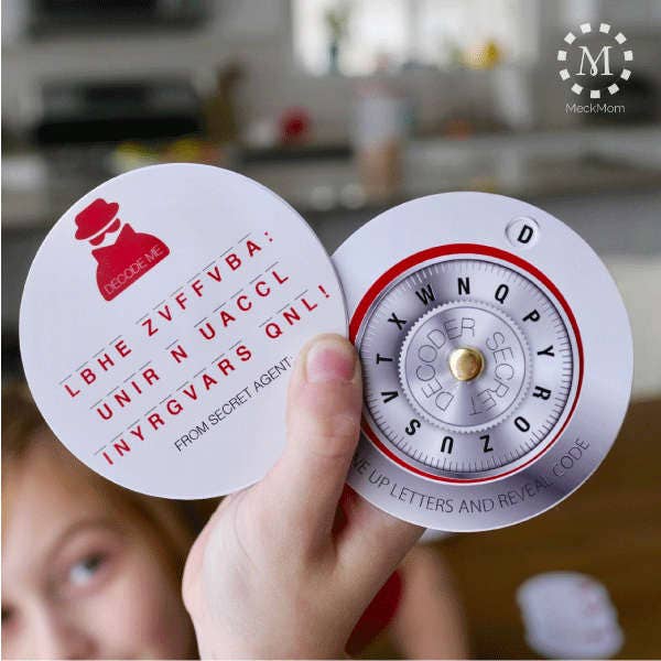 Secret Decoder Ring Valentines Spy Gear for Boys and Girls - Etsy