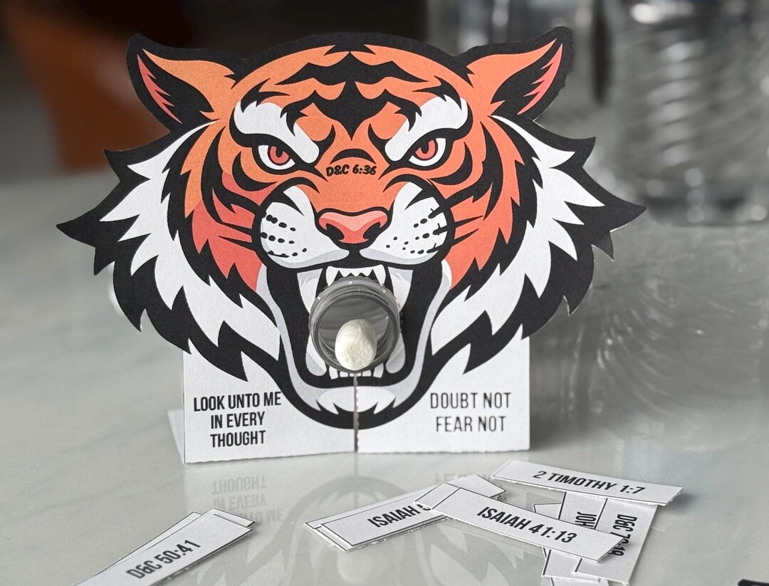 Doubt Not Fear Not, Tiger Teeth Trap | Object Lesson on Look Unto ...