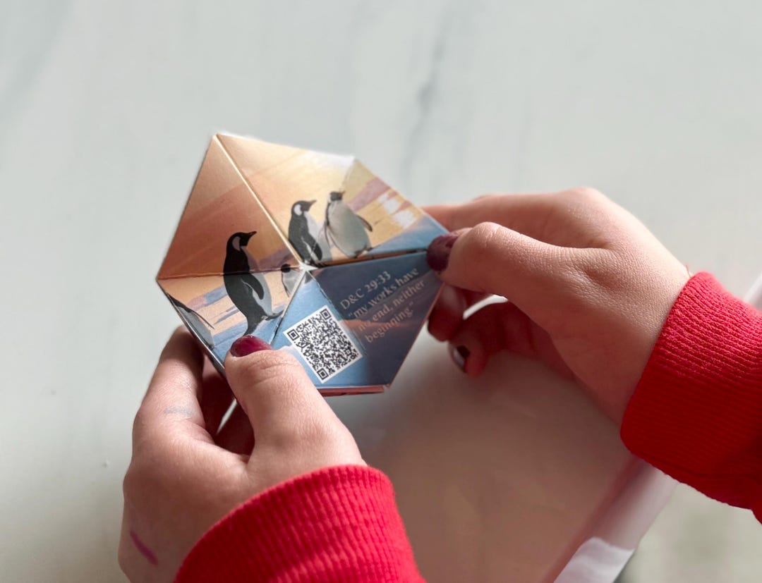 Migration Flexagon Fidget Toy | D&C Object Lesson on the Light of ...