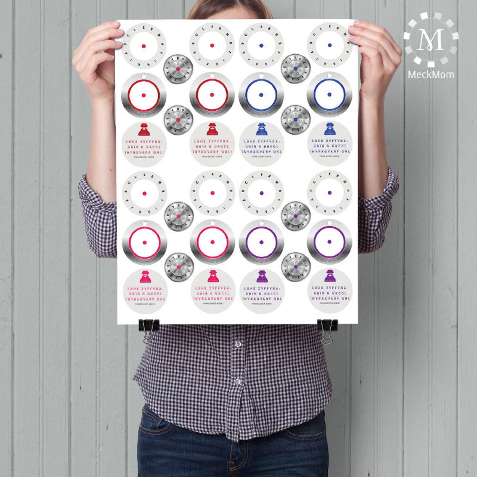 Secret Decoder Ring Valentines Spy Gear for Boys and Girls - Etsy