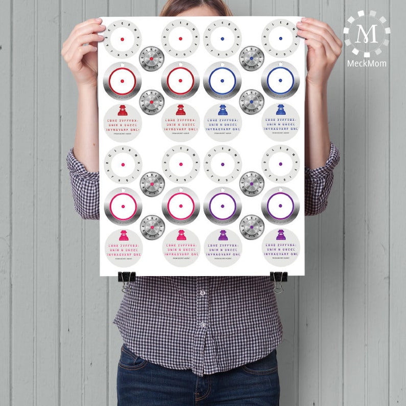 Secret Decoder Ring Valentines Spy Gear for Boys and Girls - Etsy