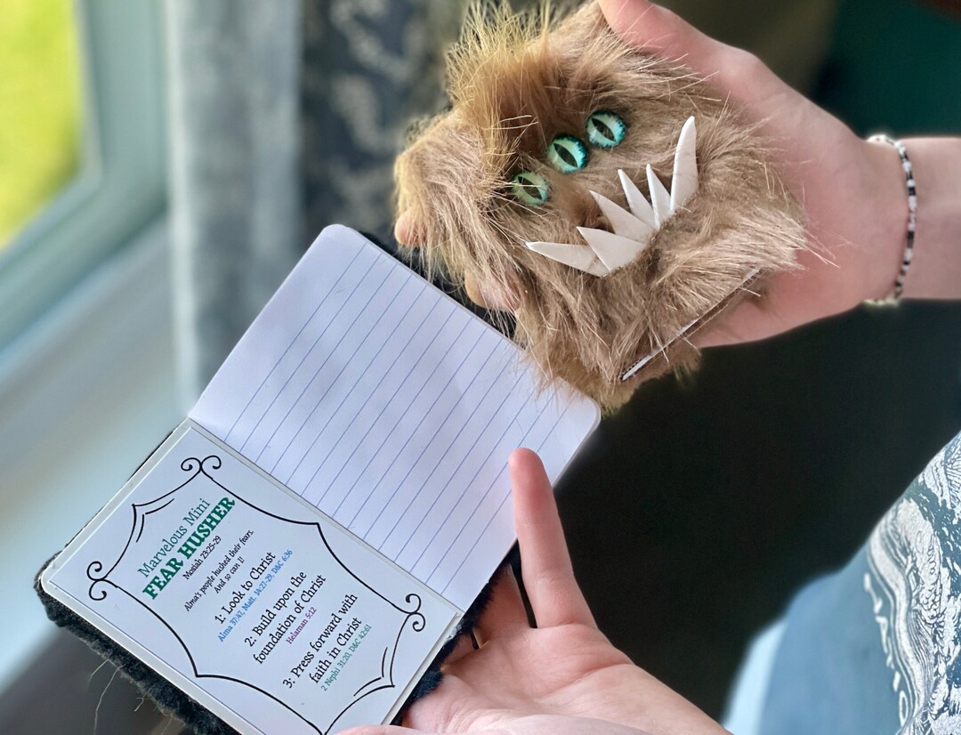Fear Husher Monster Book for Kids | Object Lesson on Conquering Fear ...