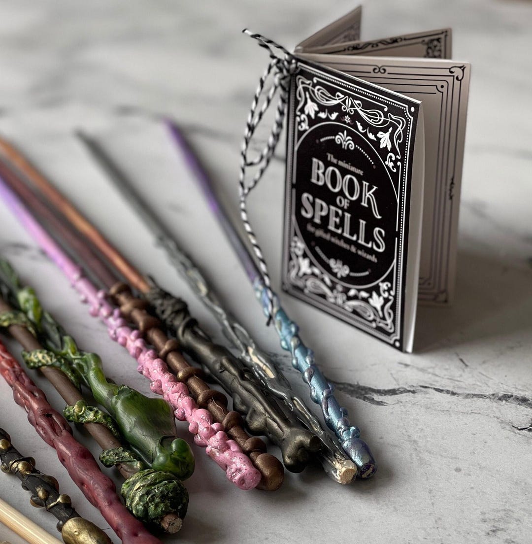 Mini Spell Book Activity for Witch and Wizard Parties - Etsy