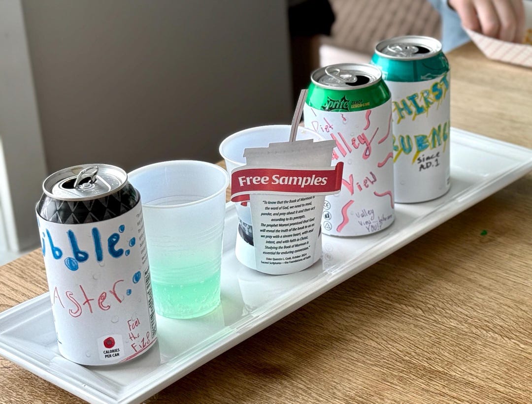 The Power of the Word Soda Can Wraps | D&C Object Lesson on Faith and ...