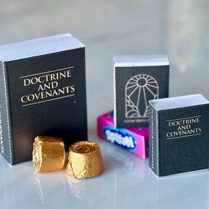 D&C Mini Scripture Candy Boxes | 2025 Look Unto Christ Theme for LDS ...