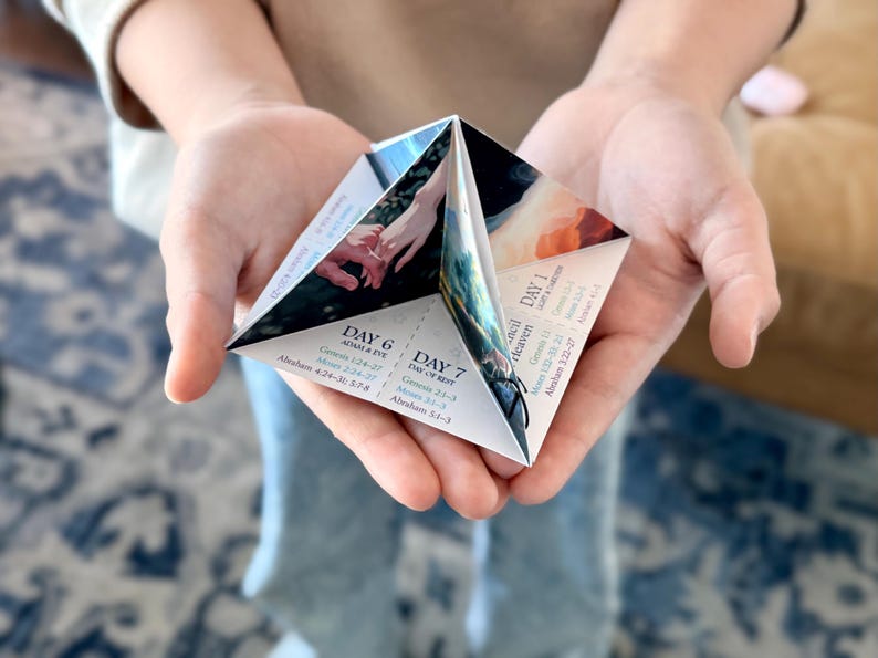Creation Pyramid | Object Lesson to Learn the Creation Days | Come ...
