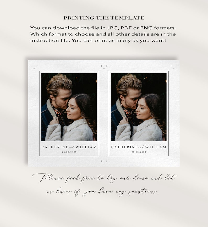 Wedding Timeline Sign Template, Wedding Monogram & Border, Editable ...