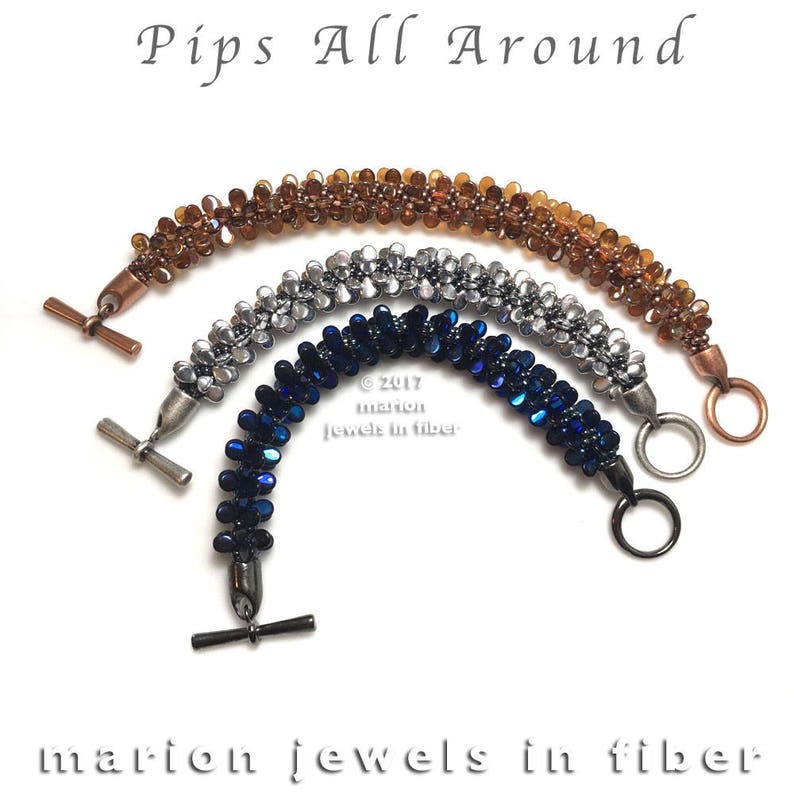 PDF Kumihimo Tutorial - Digital Download - PIP Bead Pattern and ...