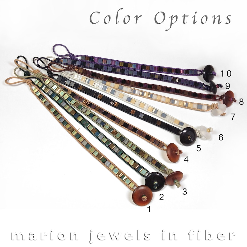 Leather Wrap Bracelets With Tila Beads - DIY Kit - Wrap Bracelet Kit ...