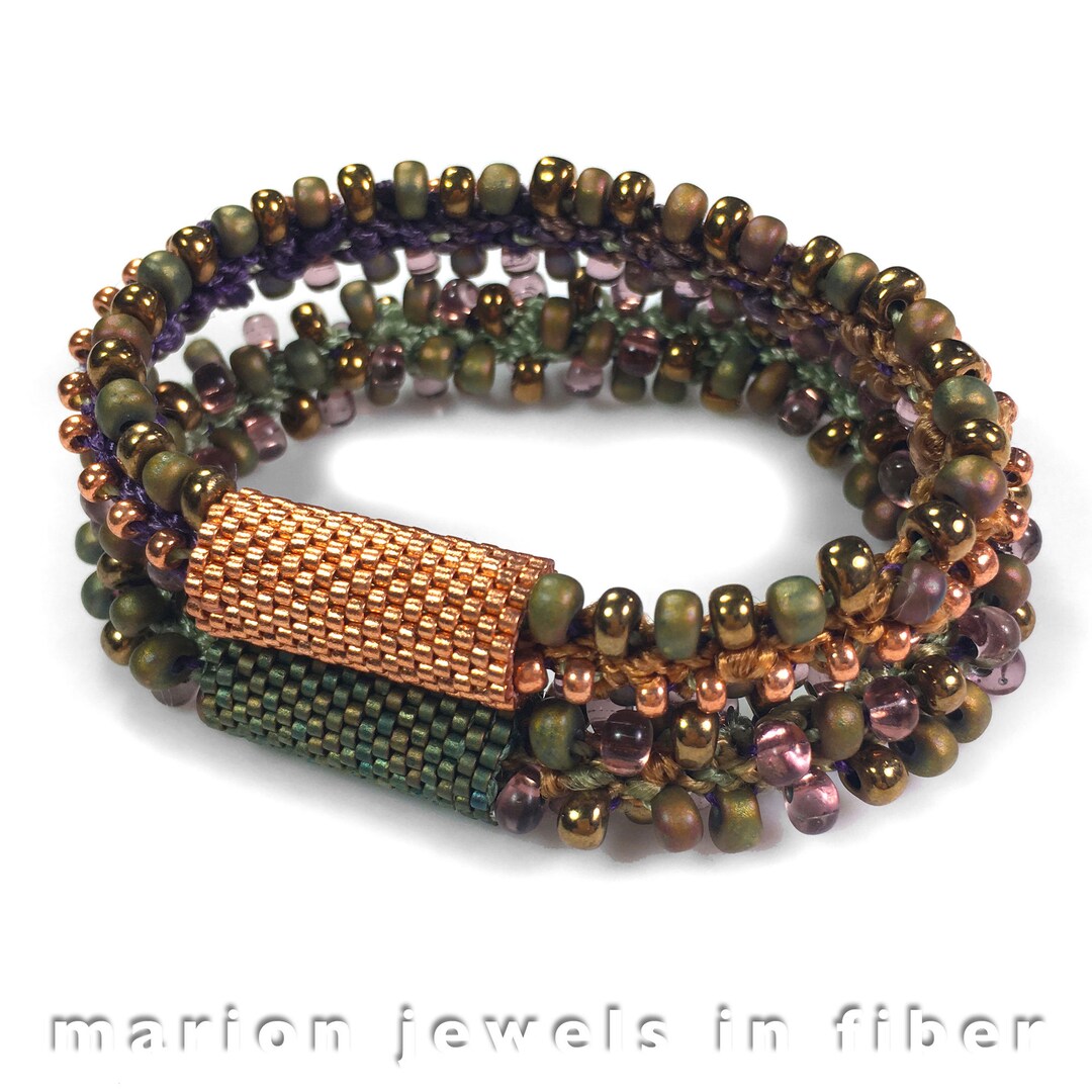 Kumihimo Duo Bracelet Kit - Byzantium - Kit for 2 Kumihimo Bracelets ...