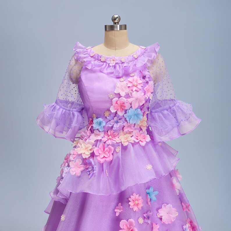 Isabela Encanto Dress Cosplay Isabela Madrigal Costume Custom-made ...