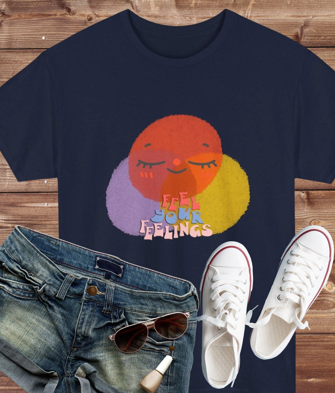 Feel Your Feelings T-shirt - Etsy