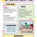 Back to School Cute Rainbow Meet the Teacher and Class Newsletter ...