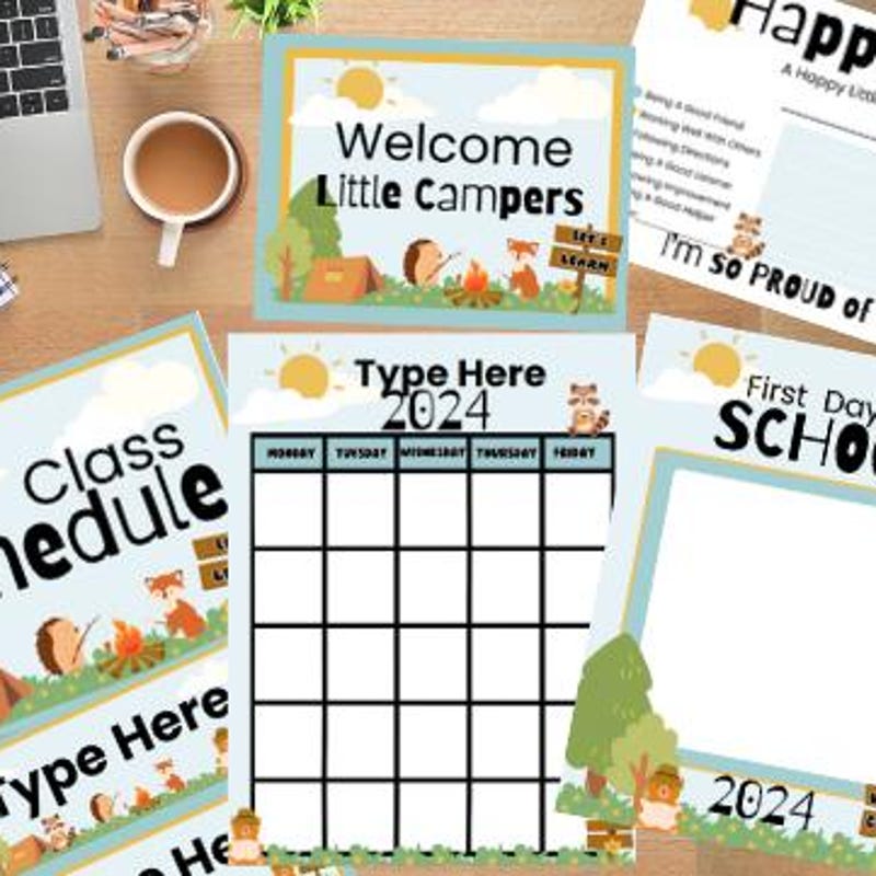 Camping Classroom - Etsy