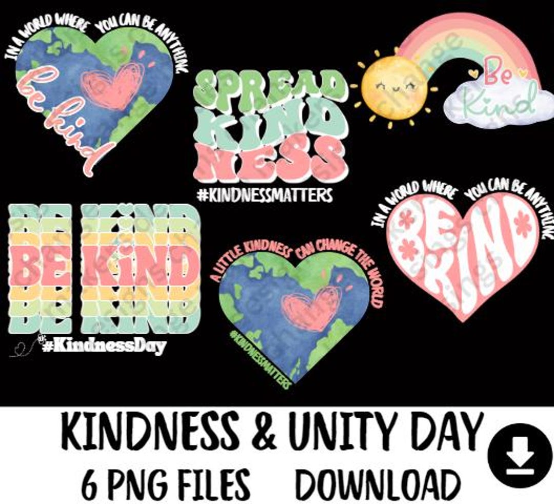 Unity Day, Anti Bullying Kindness Unity, Choose Kindness End Bullying ...