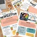 Back to School Boho Succulent Meet the Teacher Newsletter Happy Mail ...