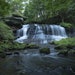 Waterfalling — springfield Falls in the Amish Countryside of Mercer ...