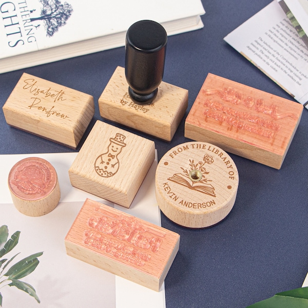 Large Custom Stamp - Etsy