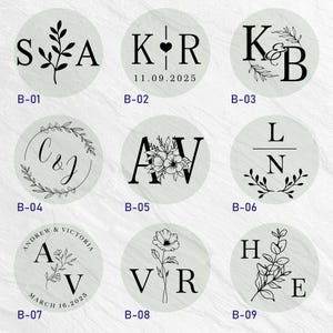 Personalized Wedding Embosser, Napkin Embosser, Monogram Embosser, for ...