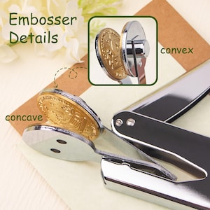 Personalized Book Embosser, Custom Embosser Design, Library Embosser ...