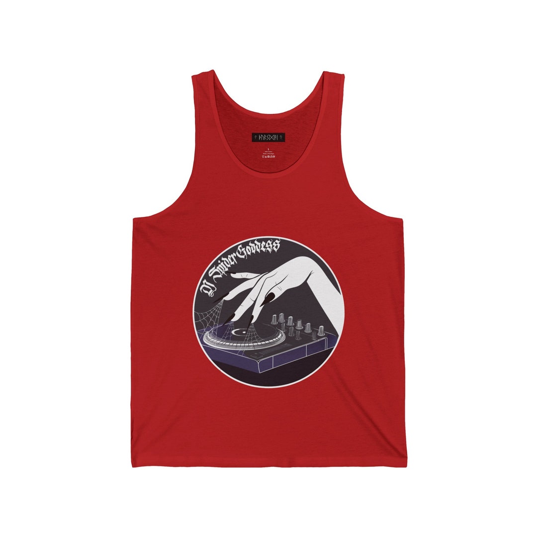 DJ Spidergoddess Masc Tank Top - Etsy