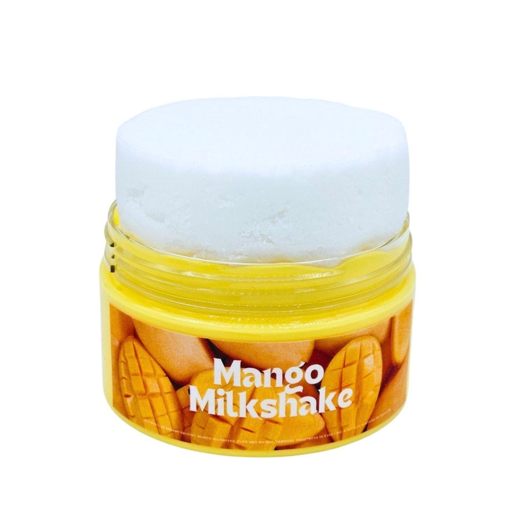 Mango Milkshake Slime X Cloud Slime Thick Jelly Slime 10oz Scented ...