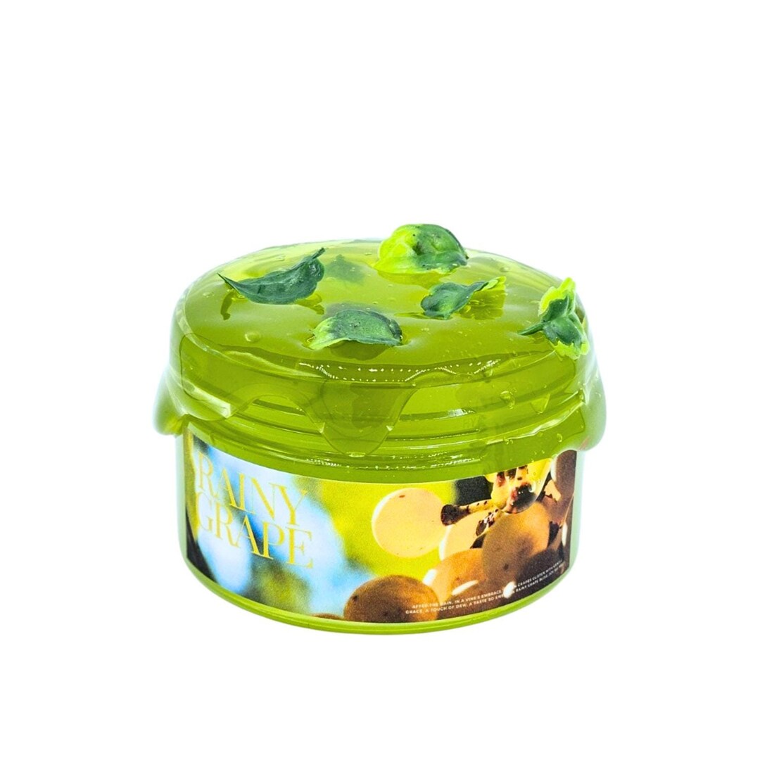 Rainy Grape Slime X Grape Squishies Water Jiggly Slime 7oz Scented ...