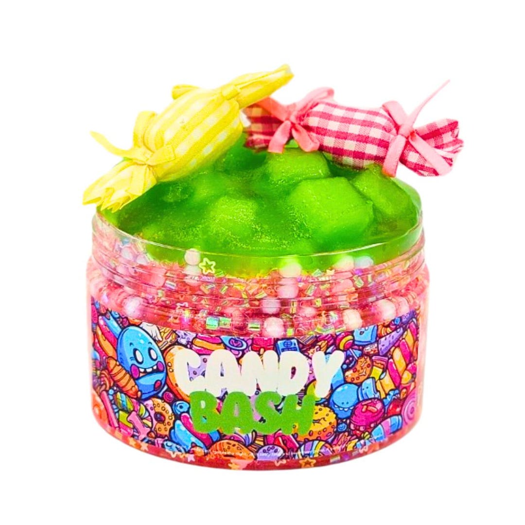 Candy Bash Slime With Bingsu Floam Jelly Cubes, 7oz Crunchy Scented ...