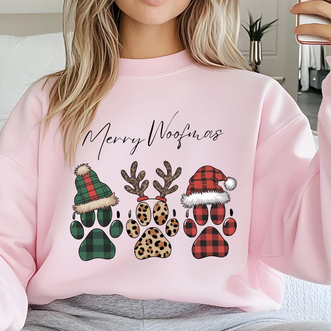 Merry Woofmas Png, Dog Mama Png, Dog Christmas Png, Png for Christmas ...