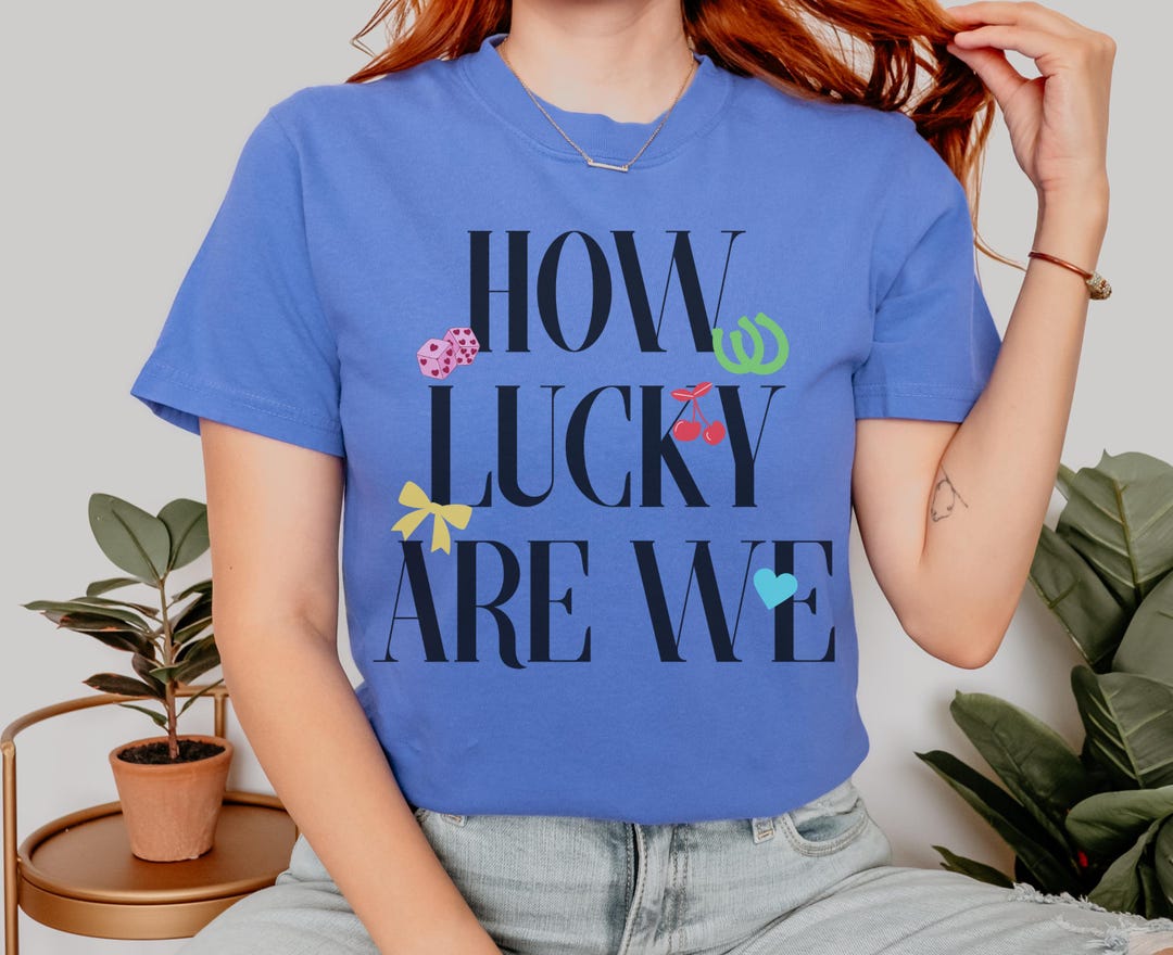 How Lucky Are We Country Concert Outfit Comfort Colors Country Western ...