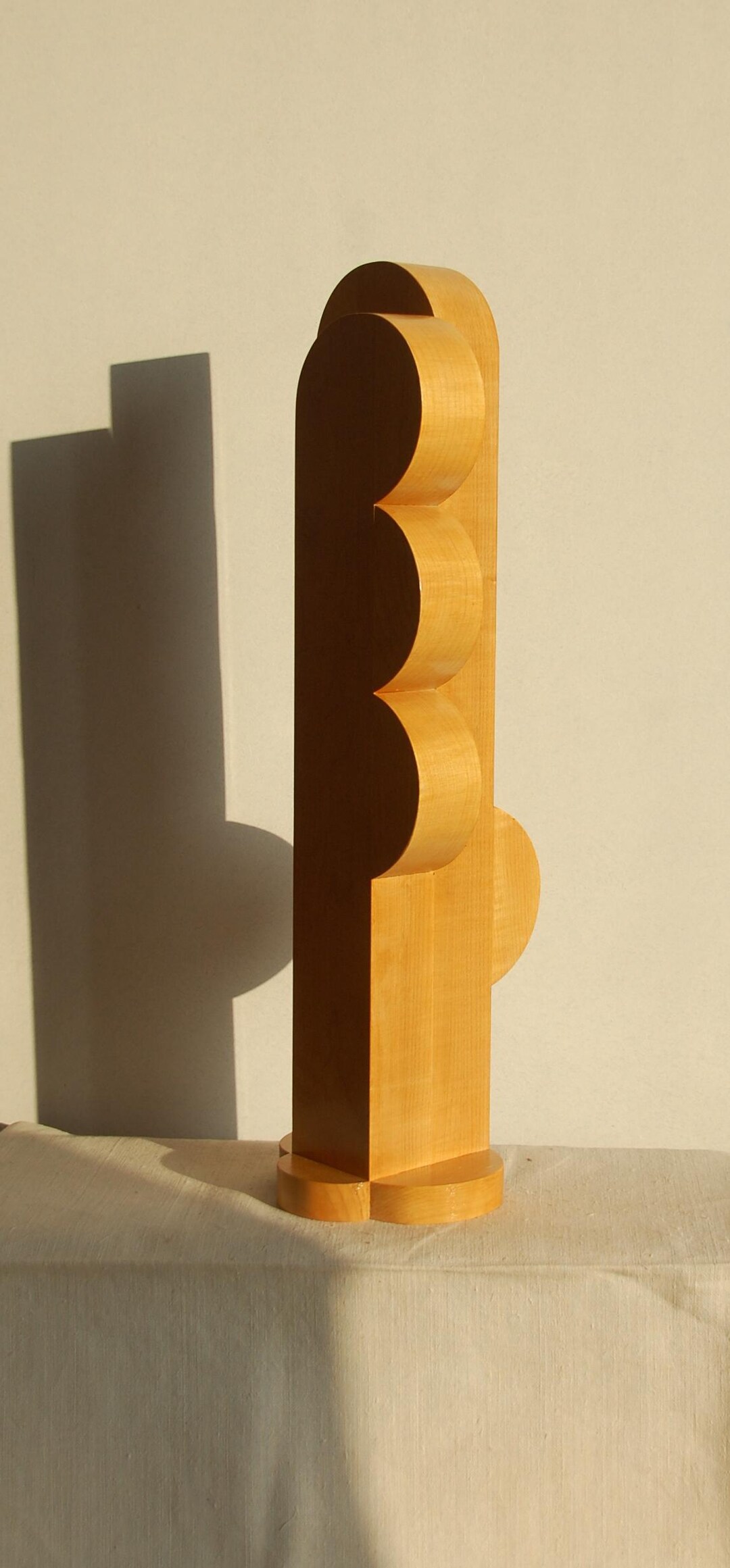 COMPOSITION, Cubist Wood Object: Handmade Atelier Boulogne Art, Limited ...