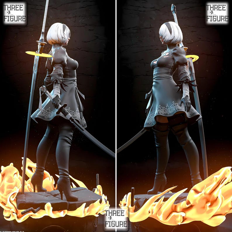 Hell Creator Game Character 3D Print File STL, 3D Printable STL File ...