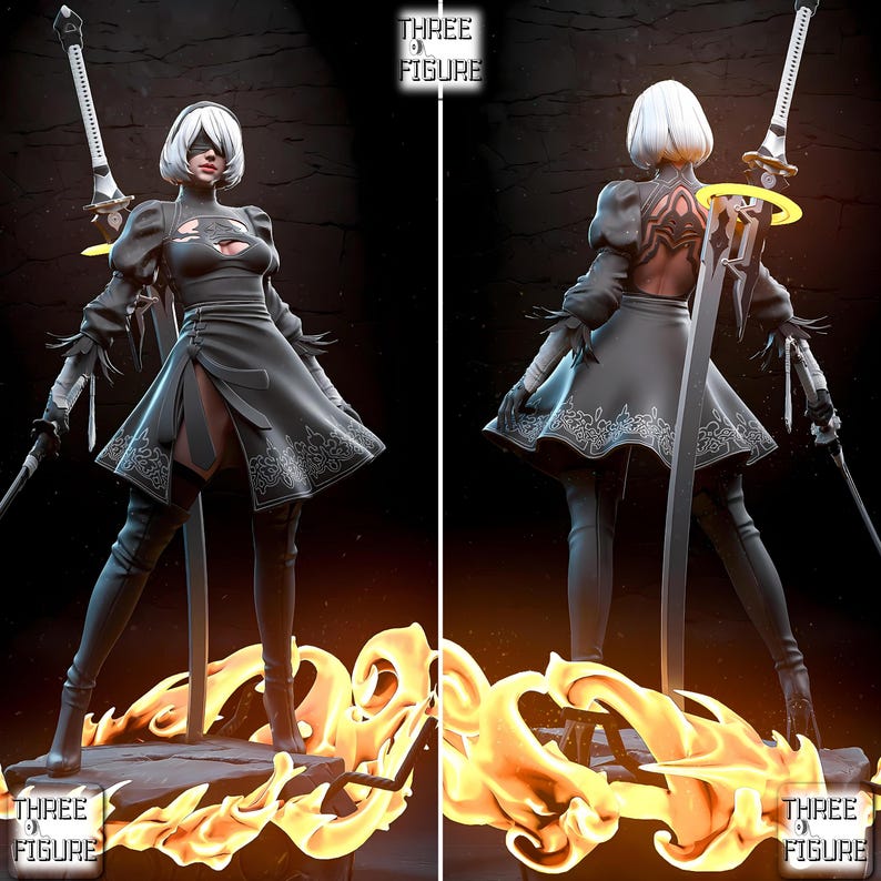 Hell Creator Game Character 3D Print File STL, 3D Printable STL File ...