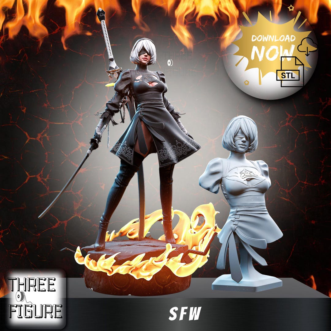 Hell Creator Game Character 3D Print File STL, 3D Printable STL File ...