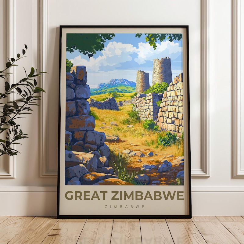 Zimbabwe Art - Etsy