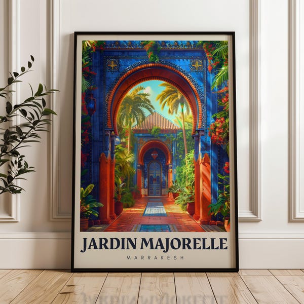 Fez Morocco Vs Marrakech - Etsy Australia