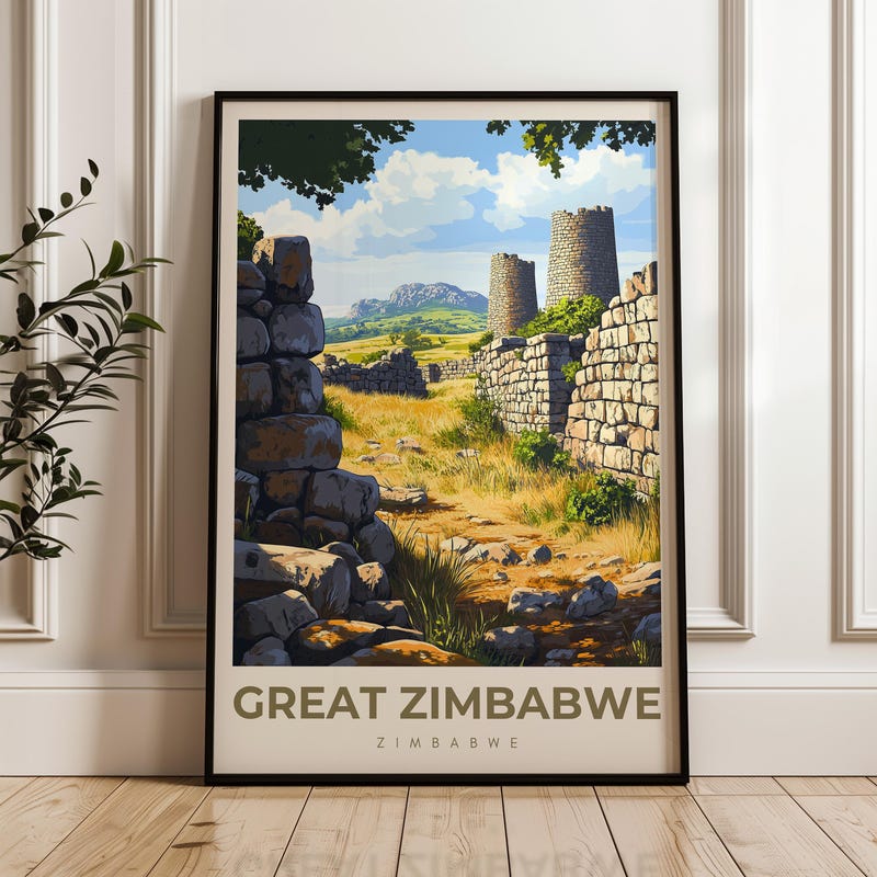 Zimbabwe Art - Etsy
