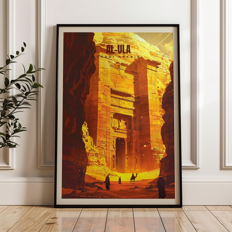 Saudi Arabia Desert Wall Art - Etsy UK