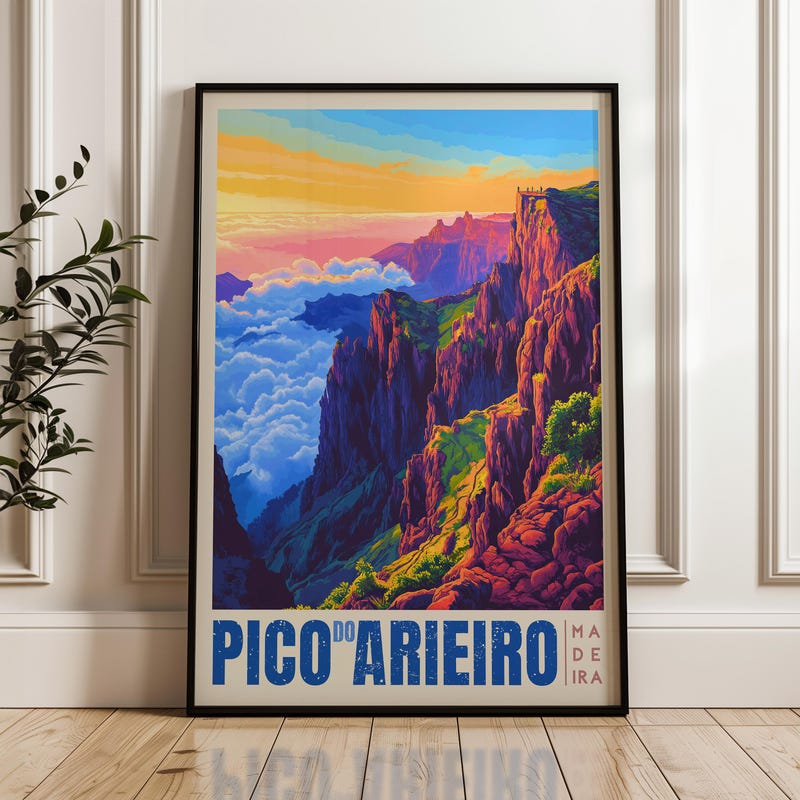 Framed Madeira Poster - Etsy
