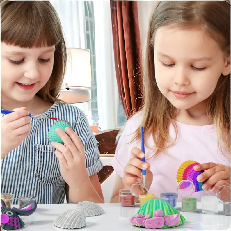 Creative Sea Shell Painting Kit for Kids Art & Craft Set for Boys and ...