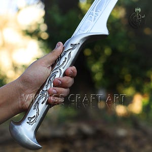 Custom Hand-forged Stainless Steel Elven Sword – Fantasy Inspired ...