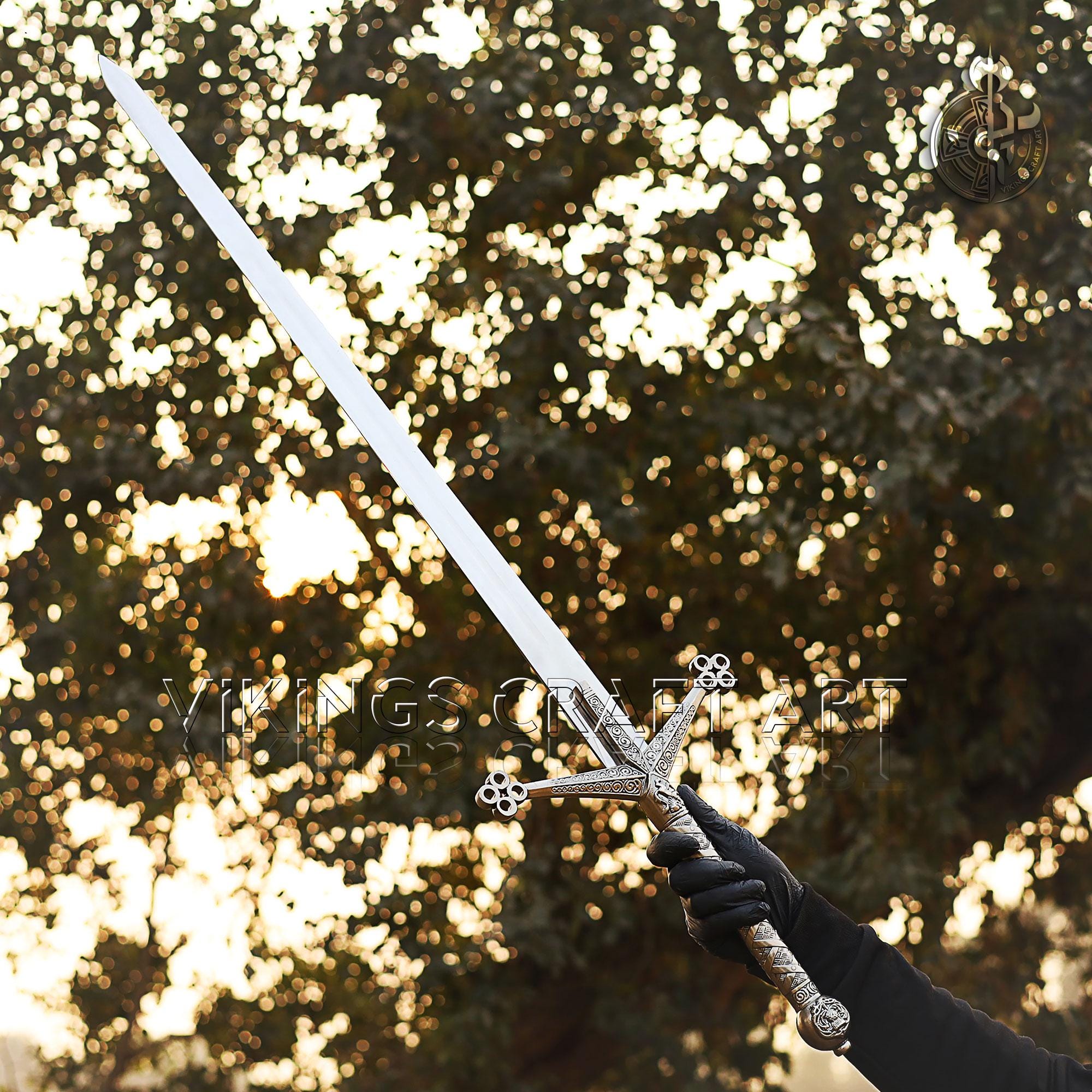 Scottish Claymore Sword Medieval Highland Replica for Wall Display or ...