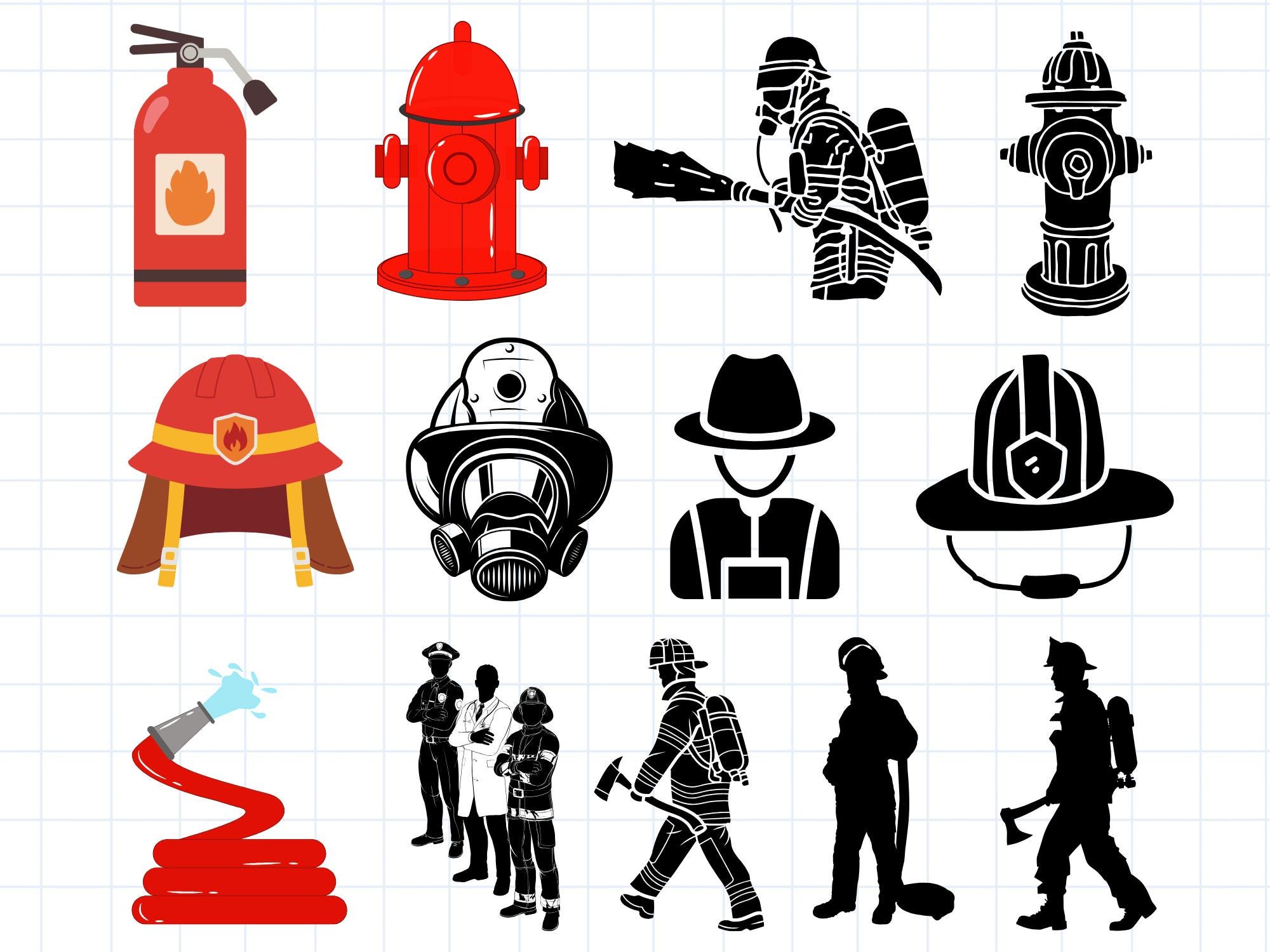 Firefighter Svg Bundle, Dad Firefighter Svg, Fireman Svg, Red Line Flag ...